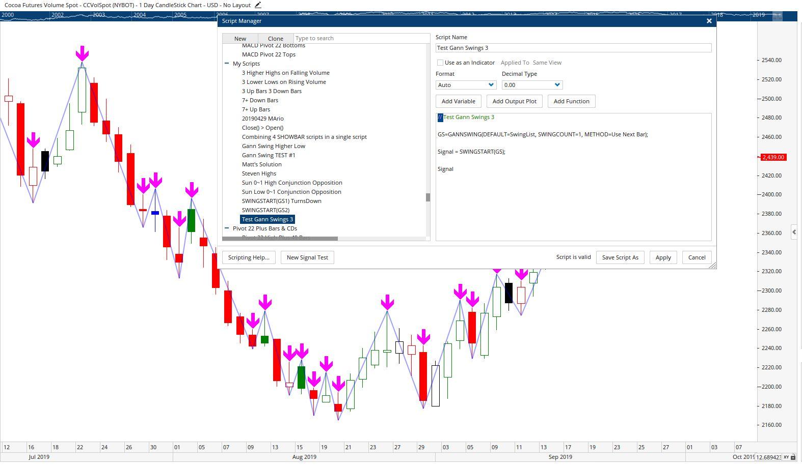 Script Manager Strange Behaviour Optuma Scripting Optuma Community